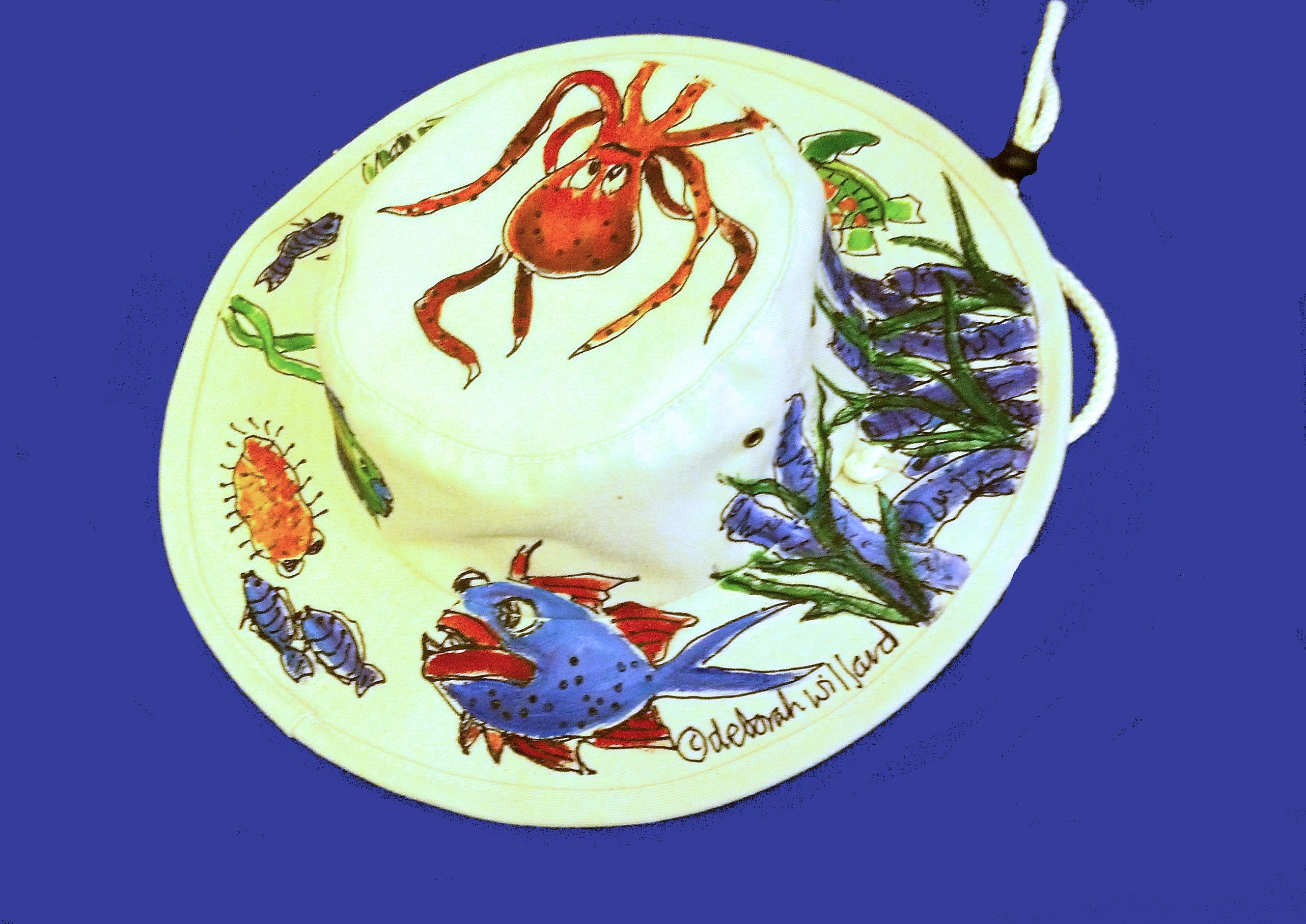 Octopus Canvas Outback Hat for Men and Women - Etsy