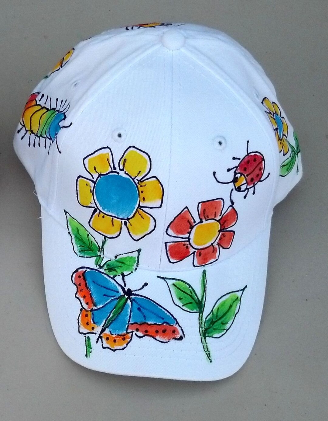 Pretty Posies Baseball Cap for Women and Kids - Etsy