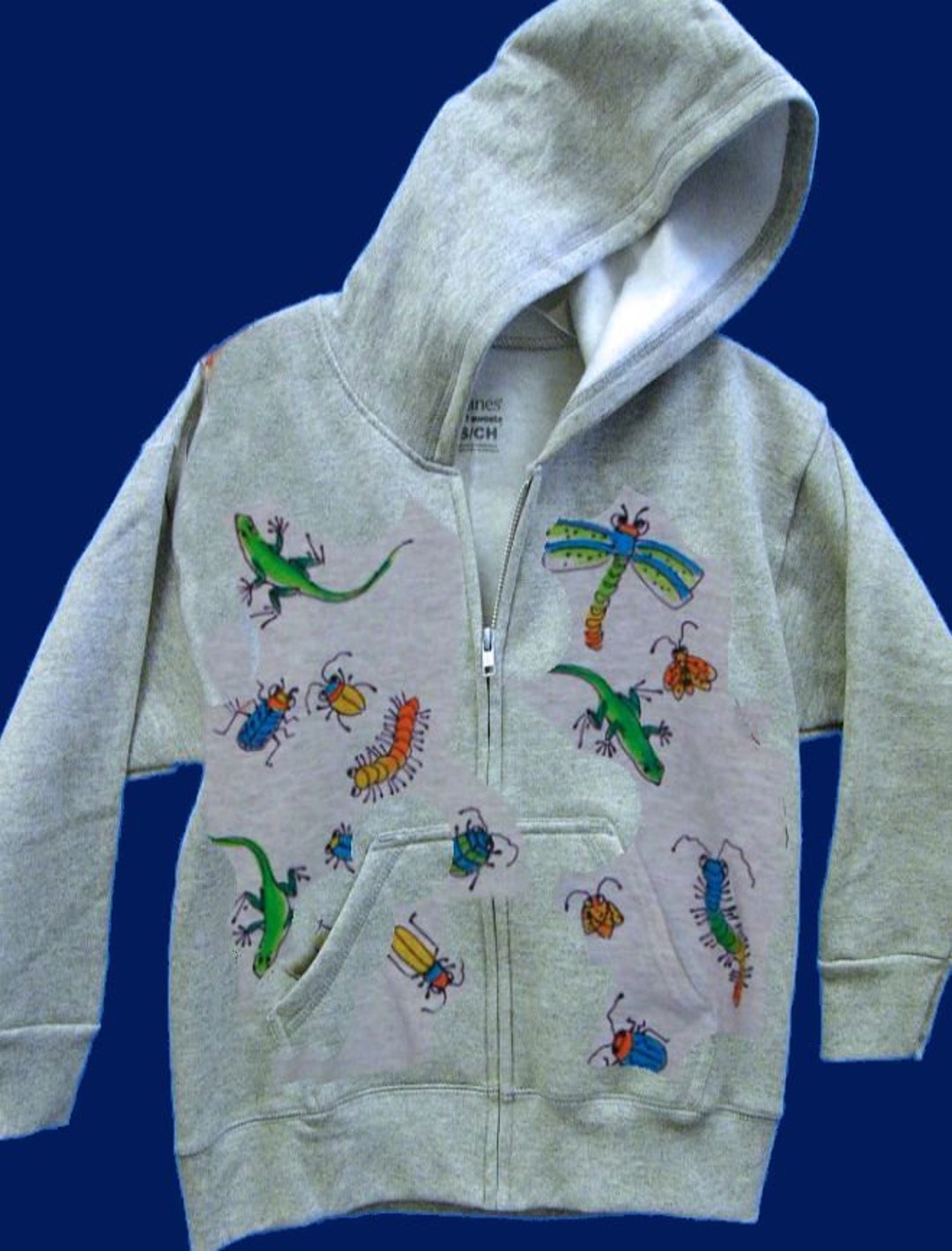 Hoodie With Bugs and Critters in Kids and Toddler Sizes - Etsy