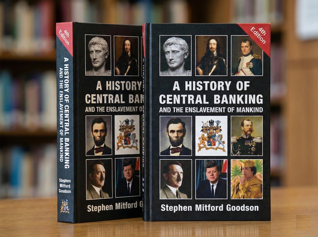 A History of Central Banking Book, Financial Conspiracy, Economic ...