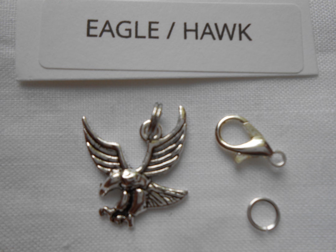 Eagle/hawk Charm - Etsy