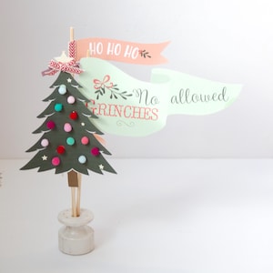 Christmas Pennant Banner Flags: Printable DIY Party Decor (pdf & Jpg ...