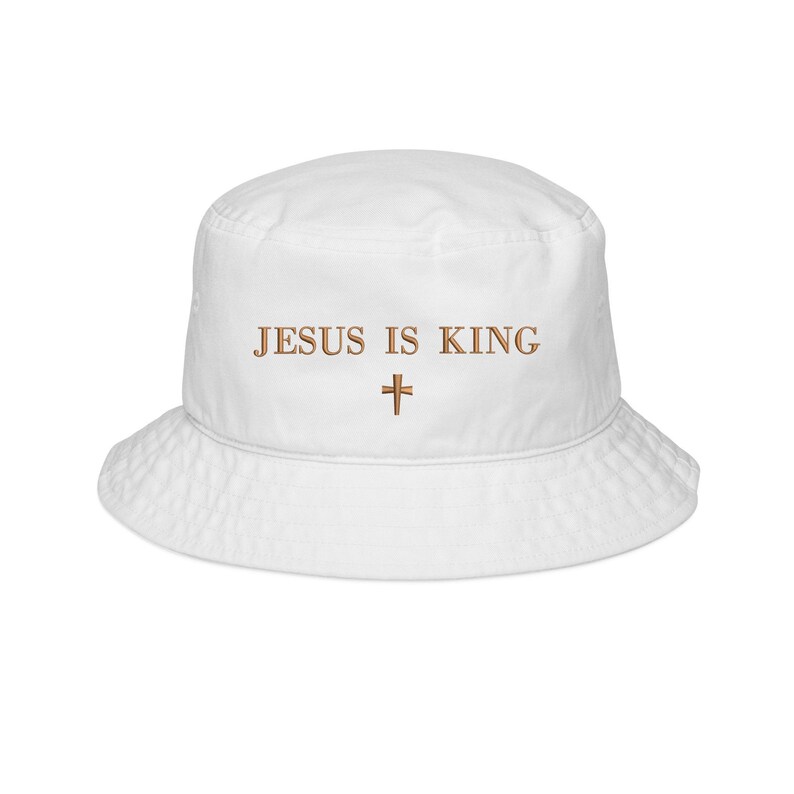 Jesus is King Embroidery Design With Cross, Christian, Faith, Bible ...