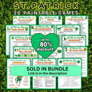 St. Patrick's Day Trivia Quiz – 50 Irish Fun Facts (printable PDF) - Etsy