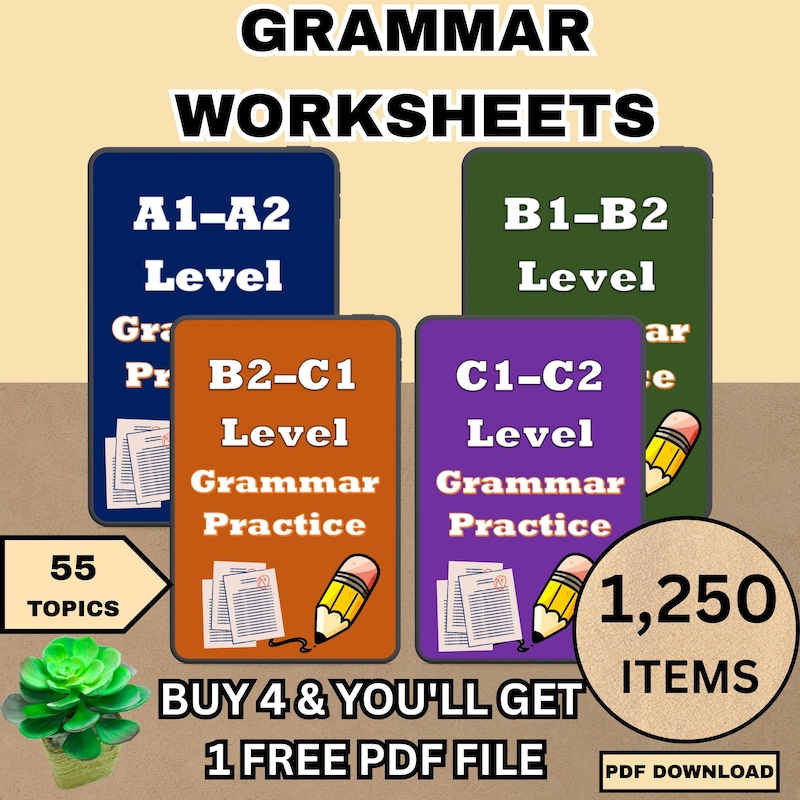 C1 Worksheets - Etsy UK