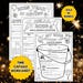 2025 Year in Review Worksheet | All About My Year Coloring & Writing ...