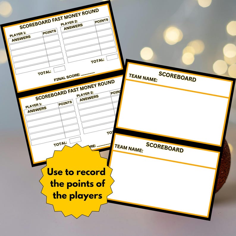 New Year Family Feud Game | Printable Party Game (digital Download) - Etsy