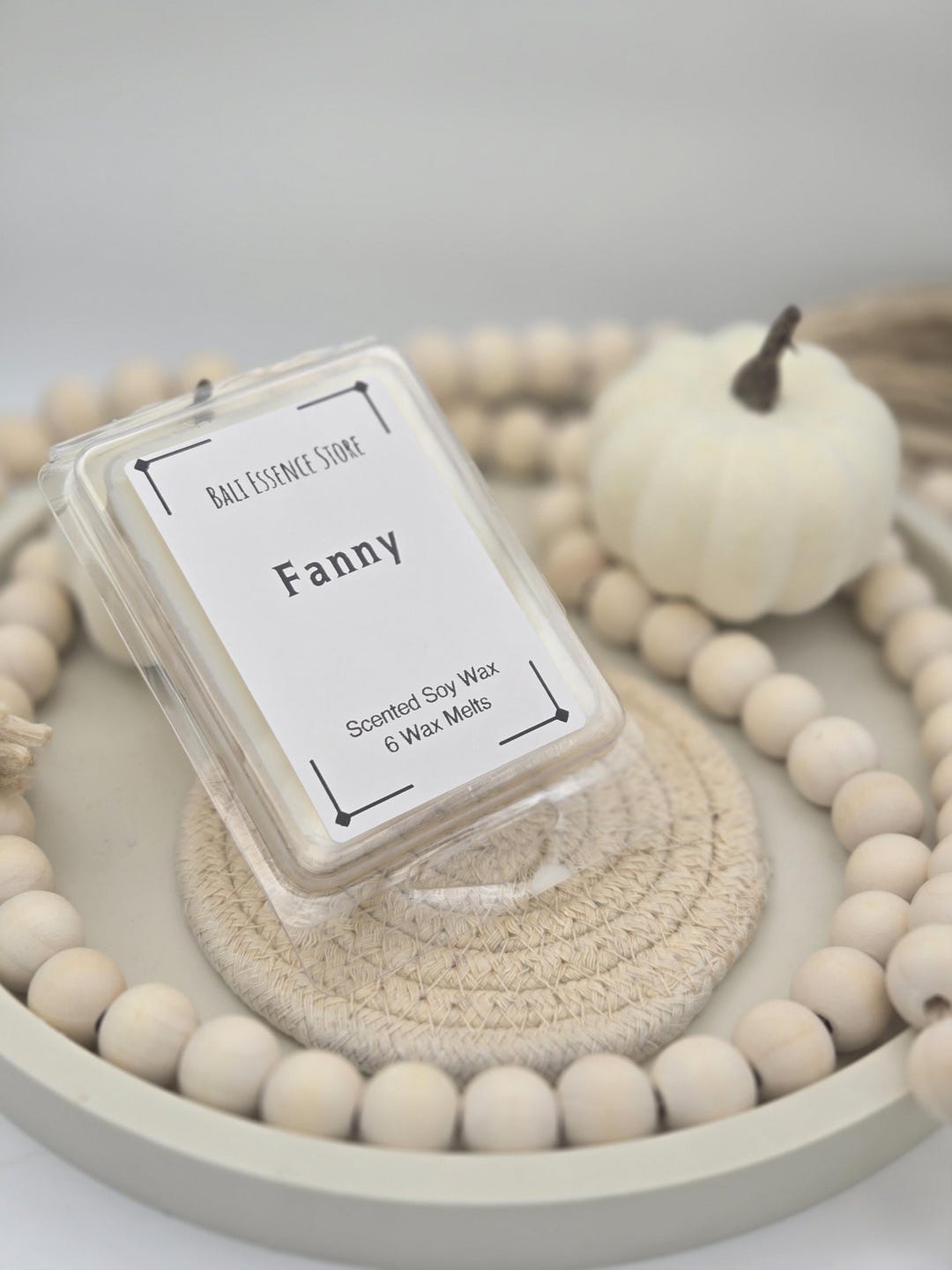 Fanny Wax Melt - Jasmine and Sandalwood Scent - Etsy