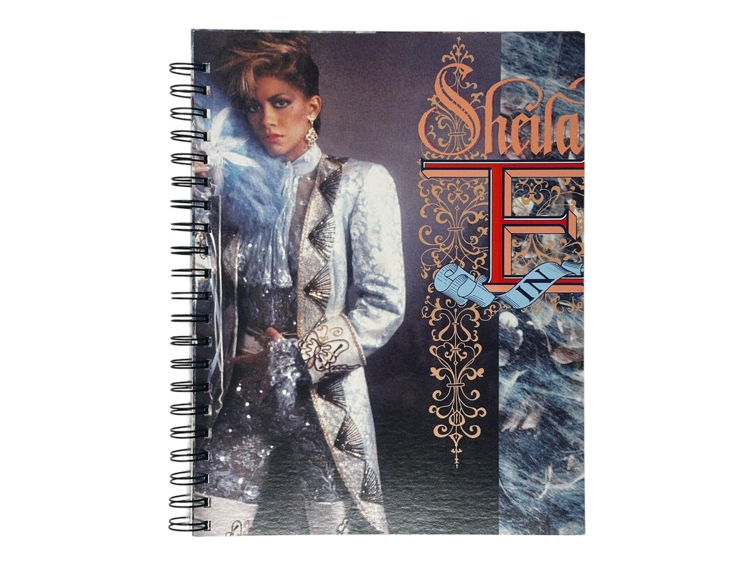 Vintage Sheila E Album Cover Notebook: Repurposed 80s Vinyl - Etsy