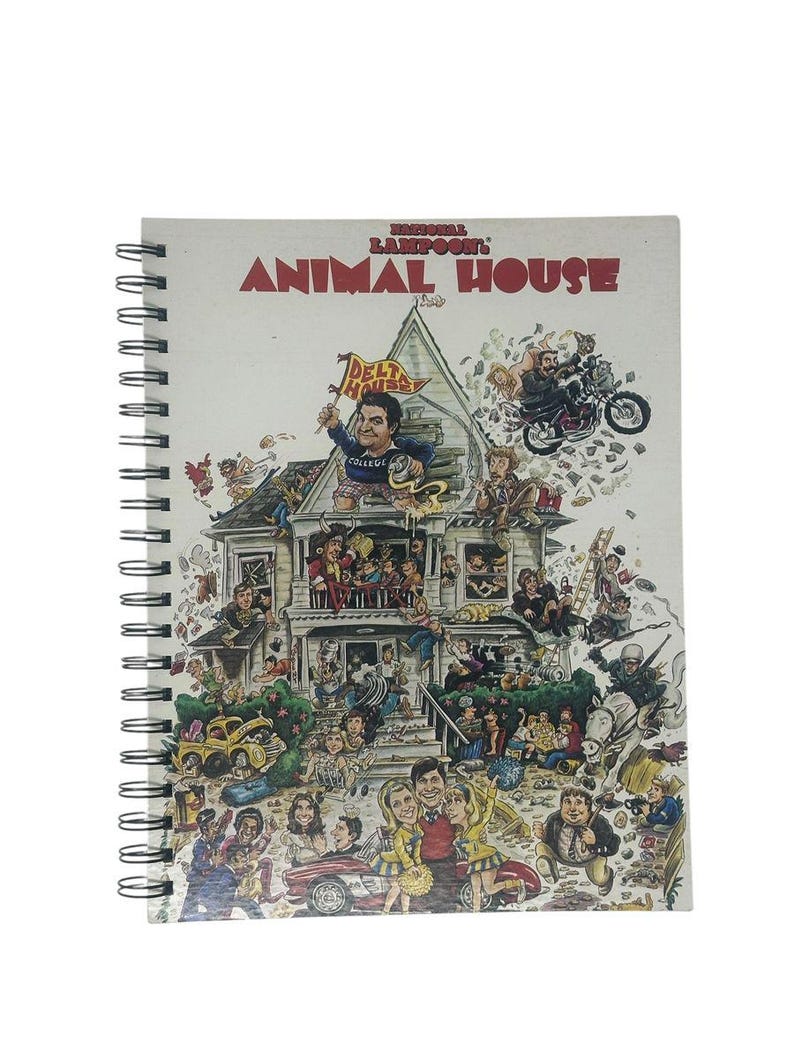 Animal House Vintage Album Cover Notebook - Etsy