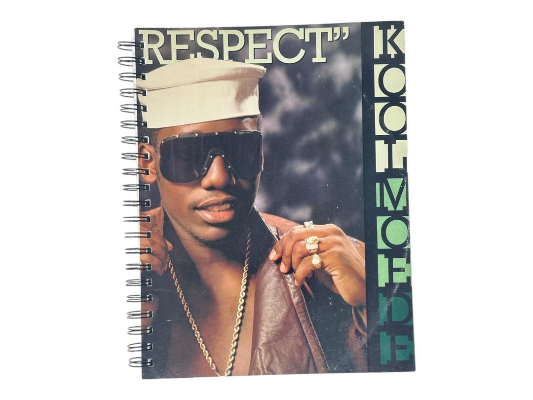 Kool Moe Dee Vintage Album Cover Notebook: Upcycled 80s Music Gift - Etsy