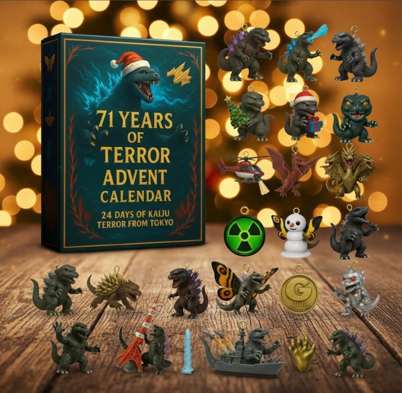 Tokyo Monster Advent Calendar 2025, 24-day Christmas Countdown Box With ...