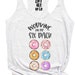 Working on That Six Pack Donut Abs Tri-blend Racerback Tank Top With ...