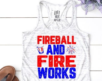 Fireball tank top | Etsy