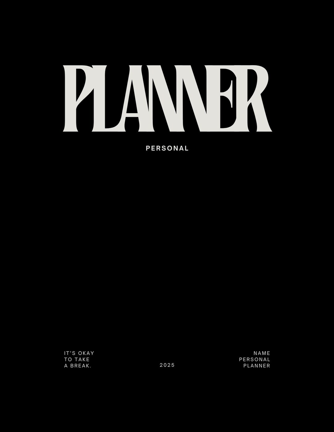 Daily Dark Reminder - Digital / Printable Planner - Etsy