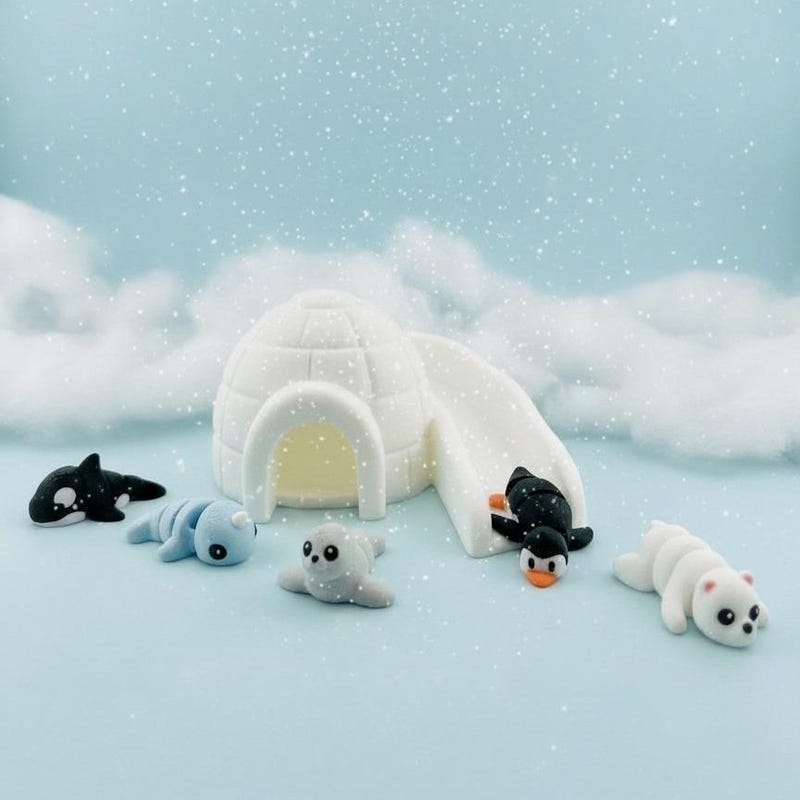 Igloo 3d Print - Etsy UK