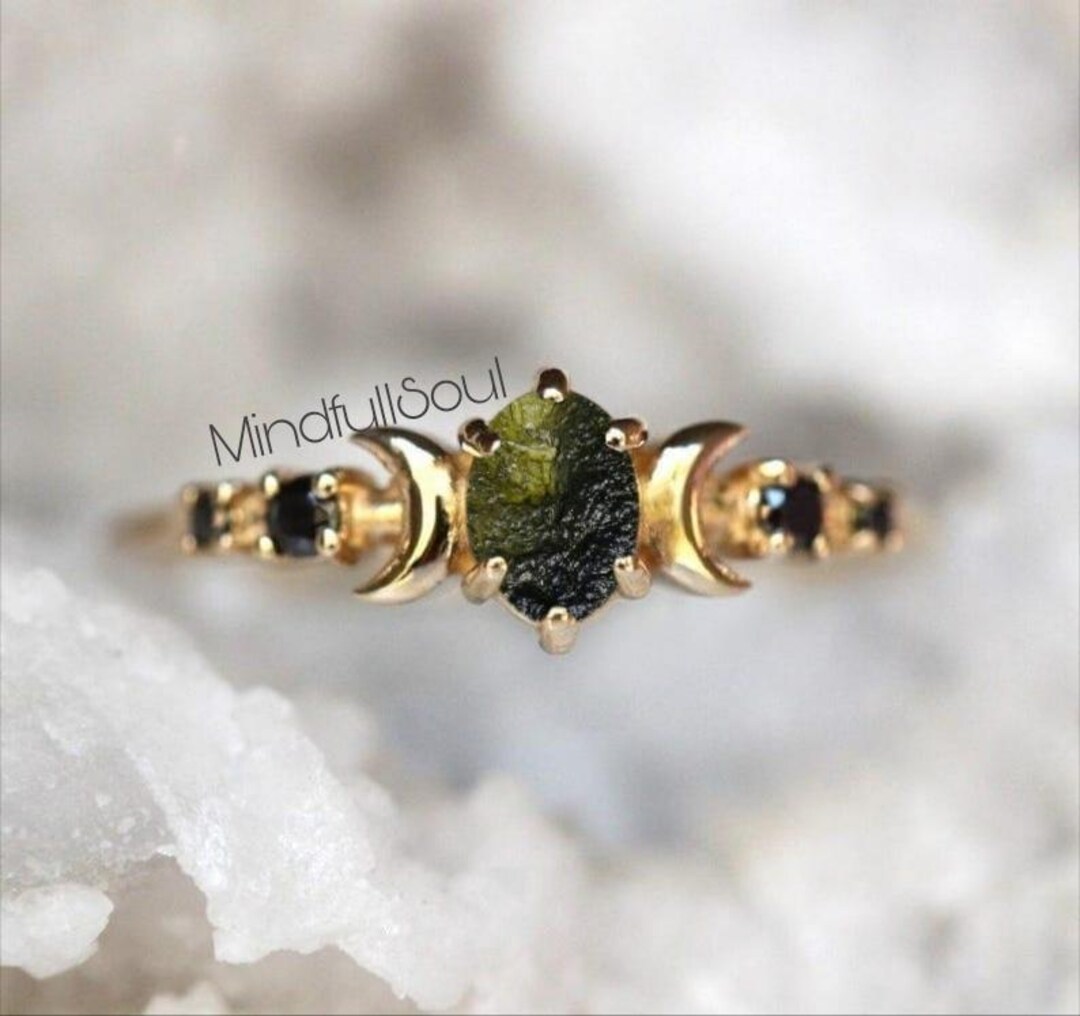 A-grade Certified Moldavites From Chlum, Czech Republic | 925 Sterling ...