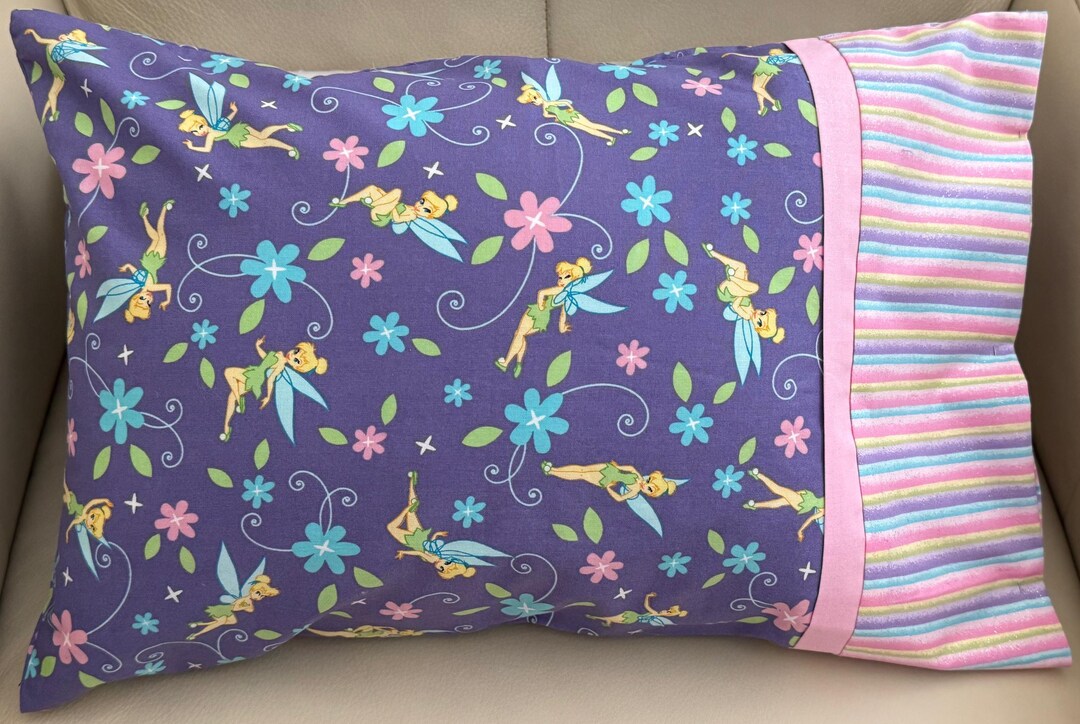 Personalized Tinkerbell Travel Size Pillowcase - Etsy