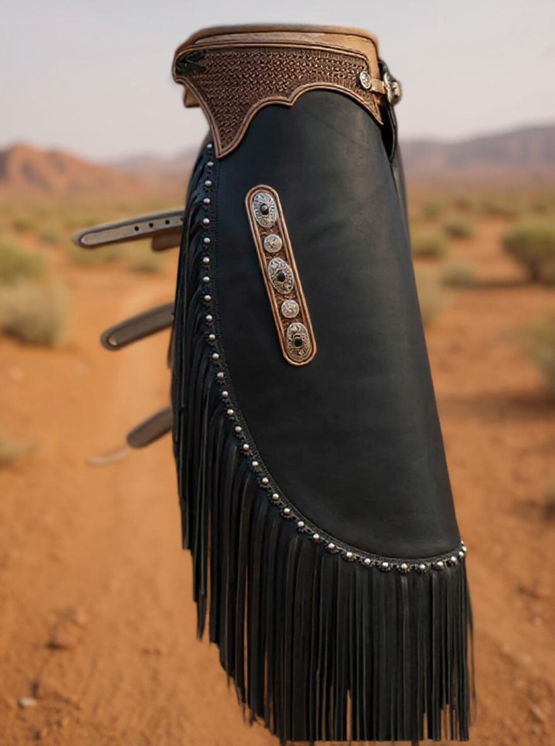Western Cowgirl Suede Chaps for Women | Handmade Leather Riding Pants ...