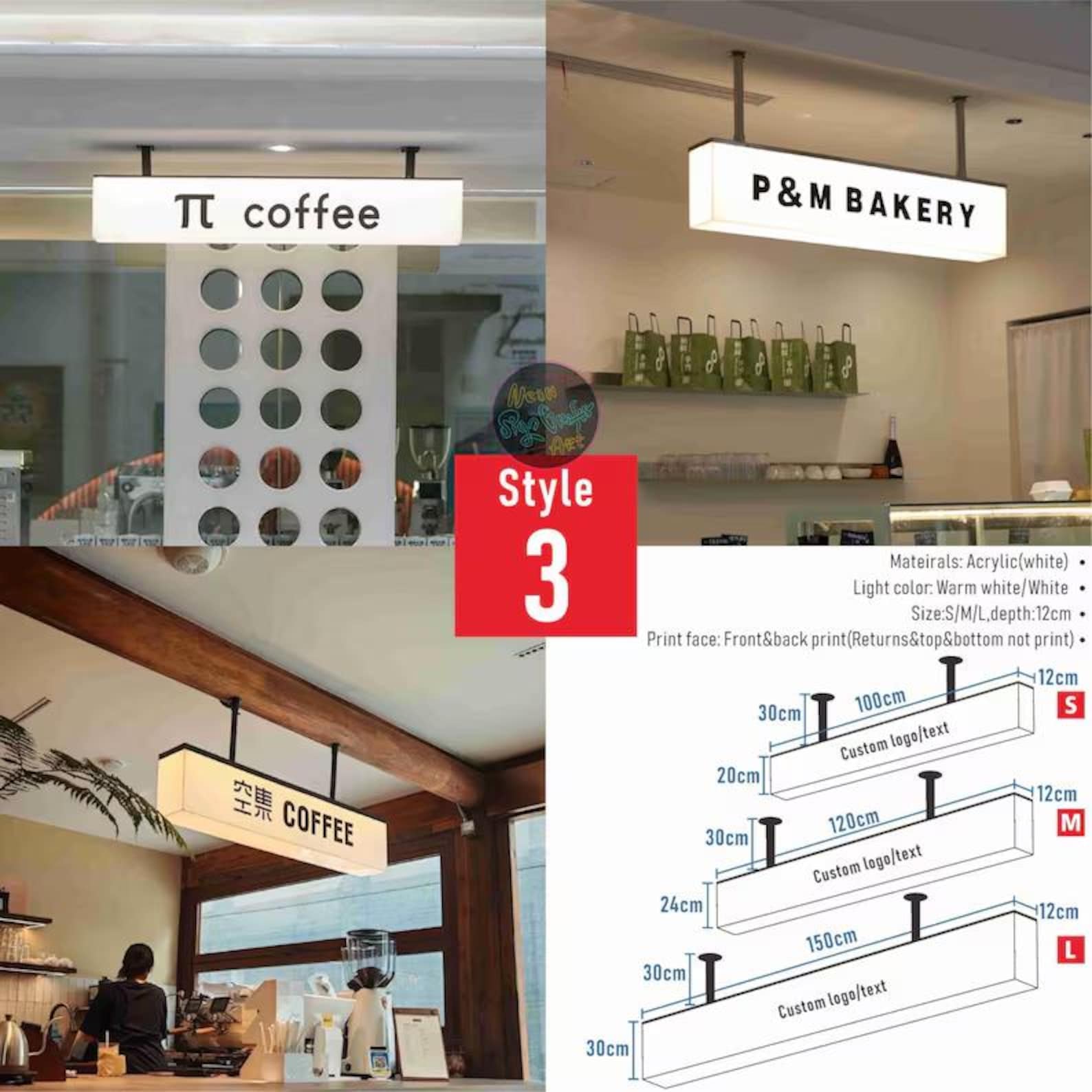 Professional Light Box Sign | Outdoor Business Display | Custom ...