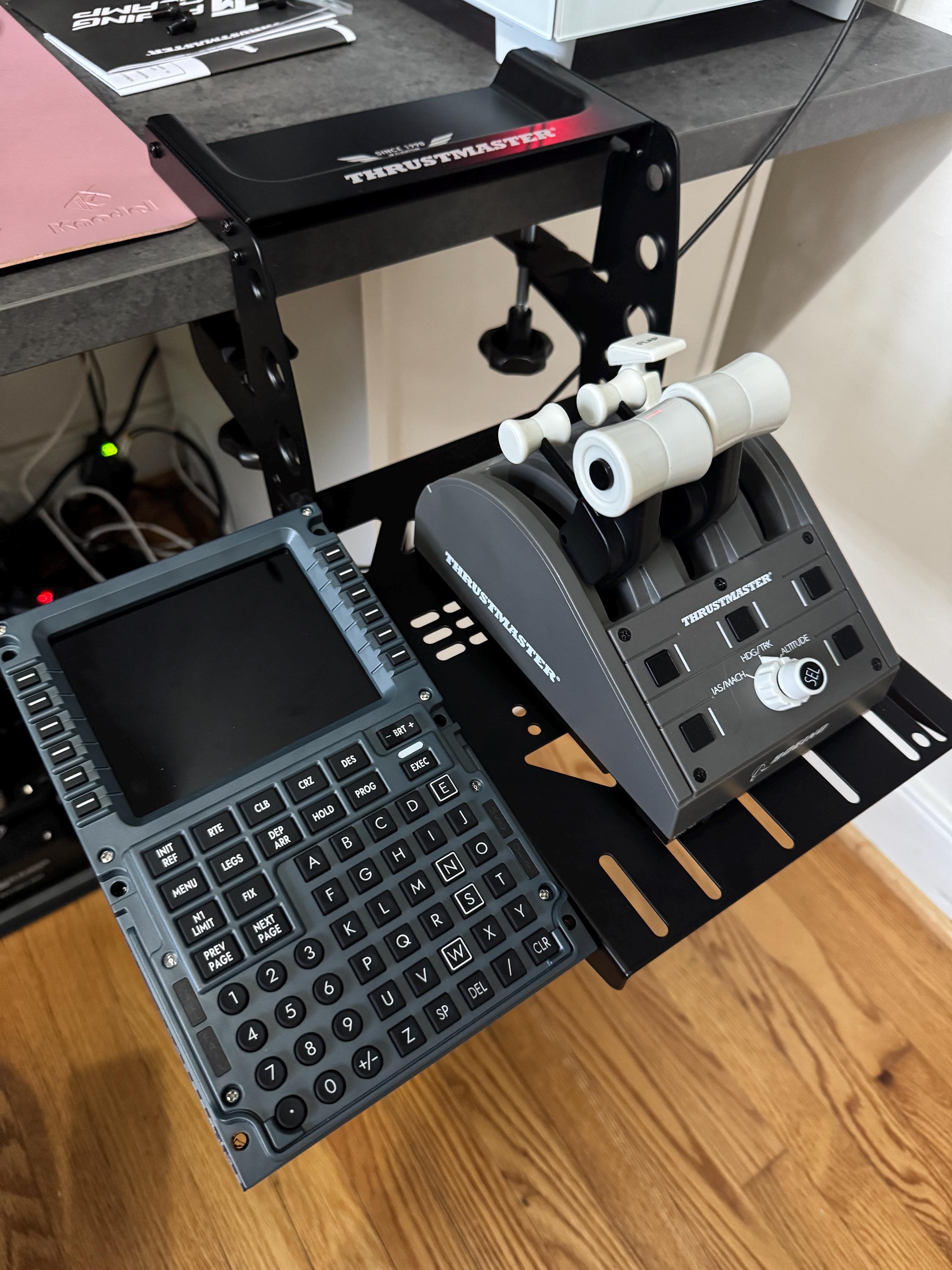 Winwing Winctrl PFP or MCDU Mount for Thrustmaster Flying Desk Clamp - Etsy