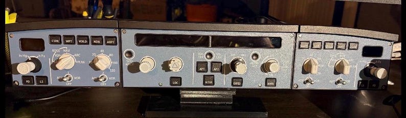 Winwing Winctrl Airbus FCU EFIS Panel Desktop Stand Mount - Etsy UK