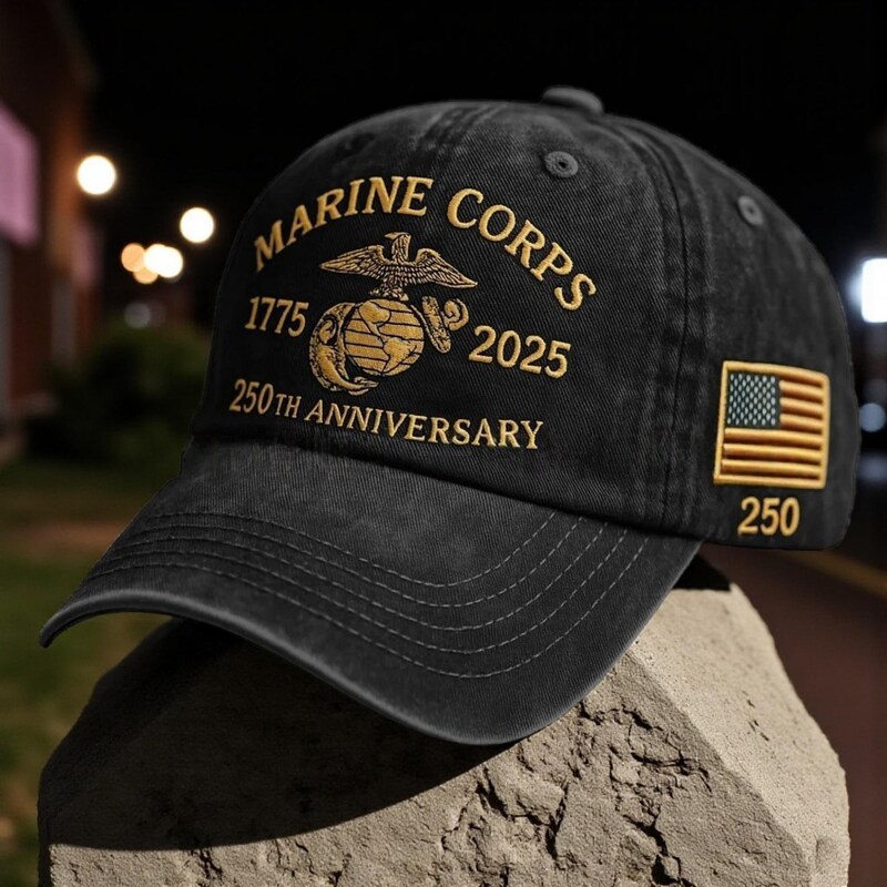Usmc 250th Anniversary Hats - Etsy