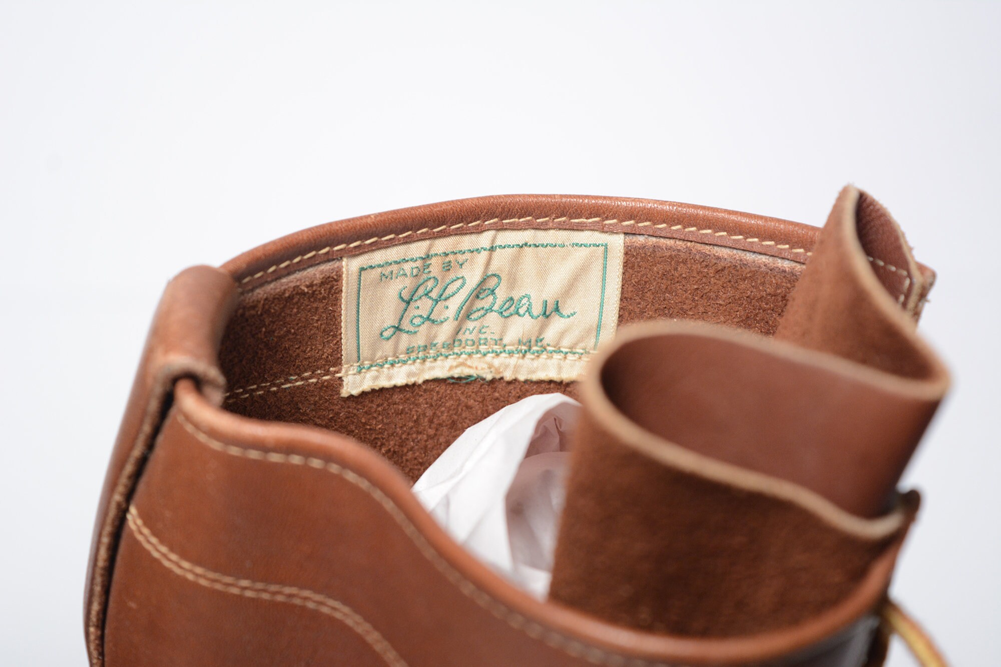 Vintage 60s L.L. Bean boots 16 Maine hunting shoes duck | Etsy