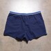 Vintage 70s 80s Royal Knight Trunks Blue White Stripe Waistband Tennis ...