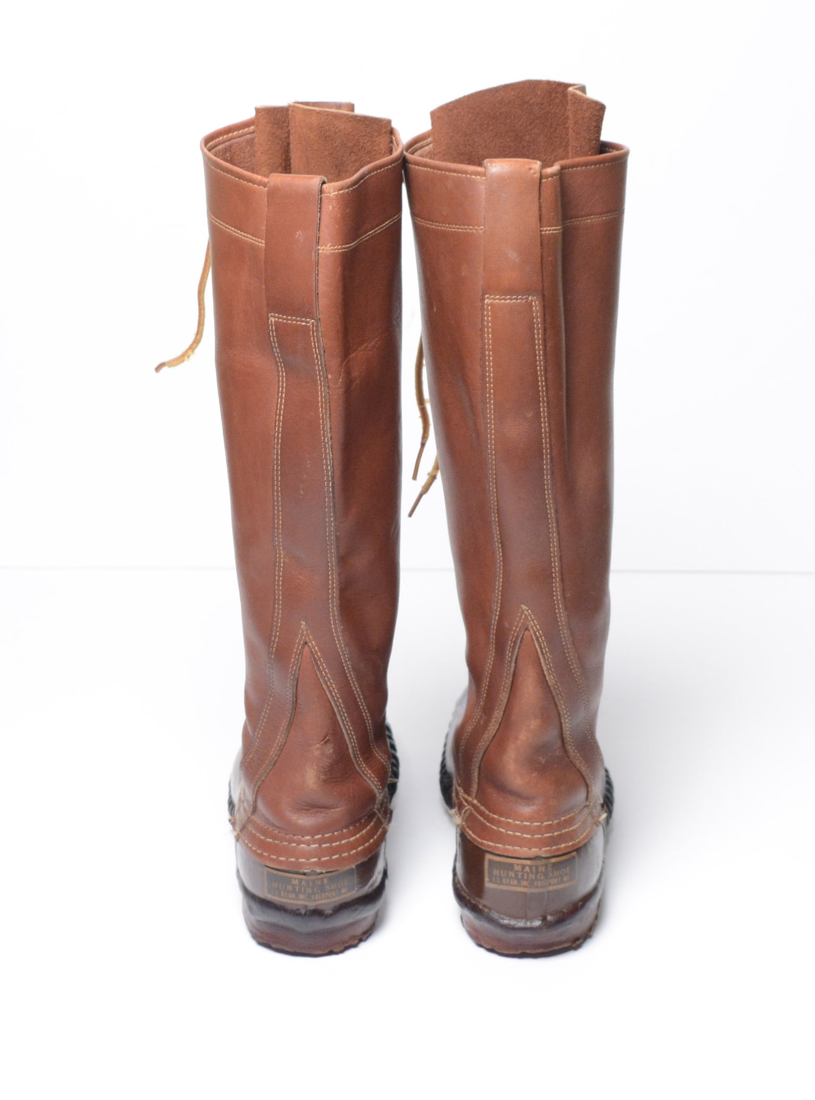 Vintage 60s L.L. Bean boots 16 Maine hunting shoes duck | Etsy