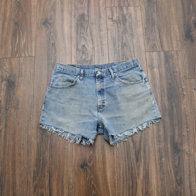 Vintage 1960s Jean Shorts - Etsy
