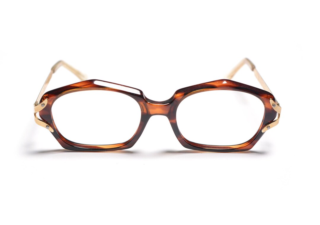 Vintage Eyewear 60s Oval Square Glasses Retro Eyeglasses Frames ...