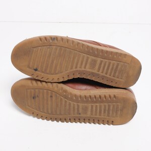 Vintage 70s Earth Shoes Gum Sole 1970 Saddle Brown Leather Made in USA ...