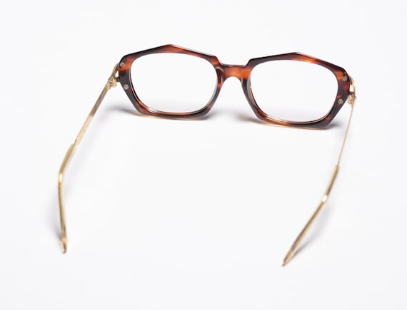 vintage eyewear 60s oval square glasses retro eyeglas… - Gem