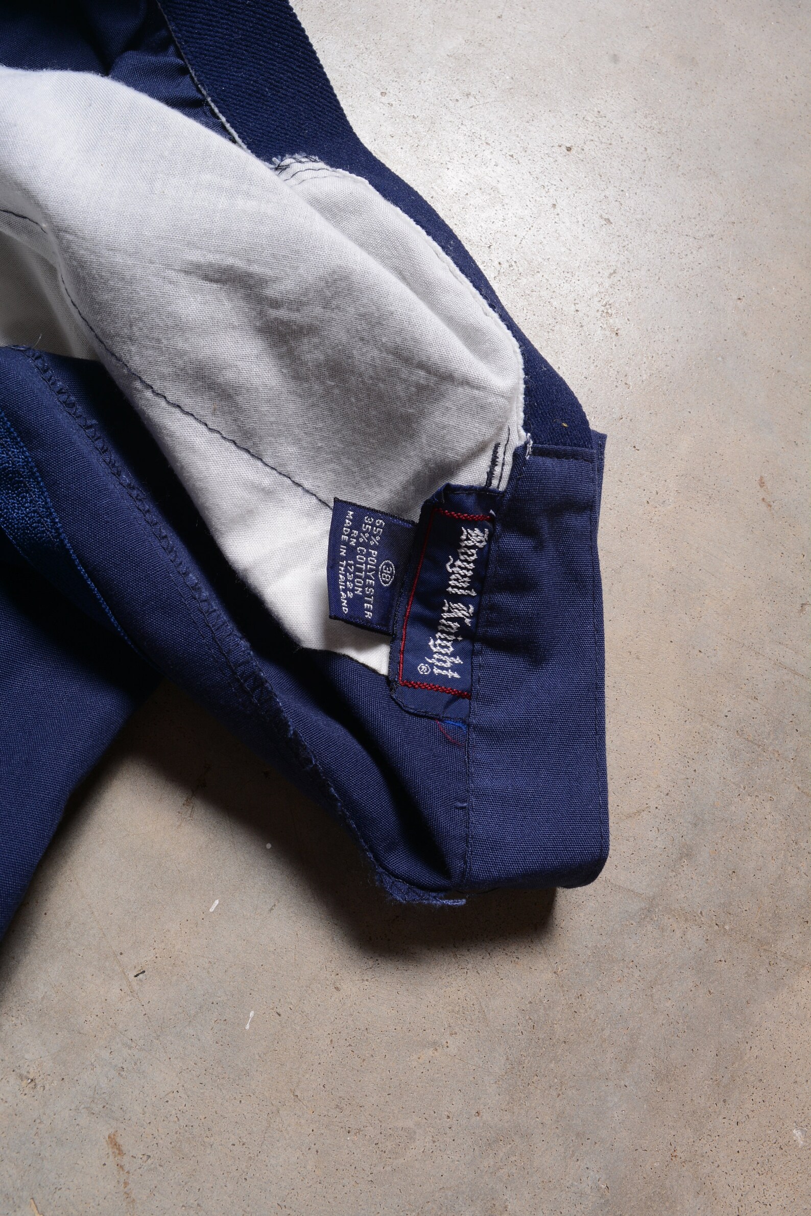 Vintage 70s 80s Royal Knight Trunks Blue White Stripe Waistband Tennis ...