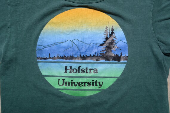vintage 70s 80s Hofstra University t-shirt sunset mou… - Gem