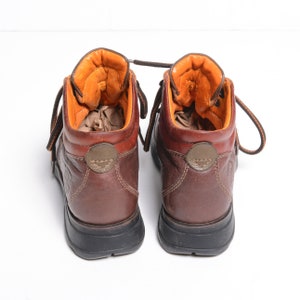 Vintage 80s 90s Hiking Boots 1980 1990 Timberland Brown Leather ...