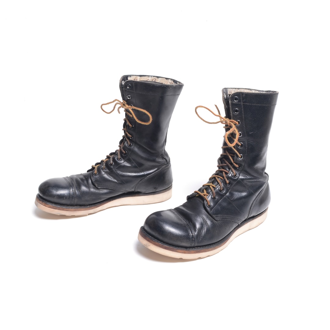 Vintage 70s Combat Boots Corcoran Jump Boots 1970 Men Size 9 Custom ...