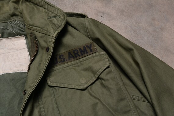 vintage 70s US Army field coat M-1951 winter jacket o… - Gem