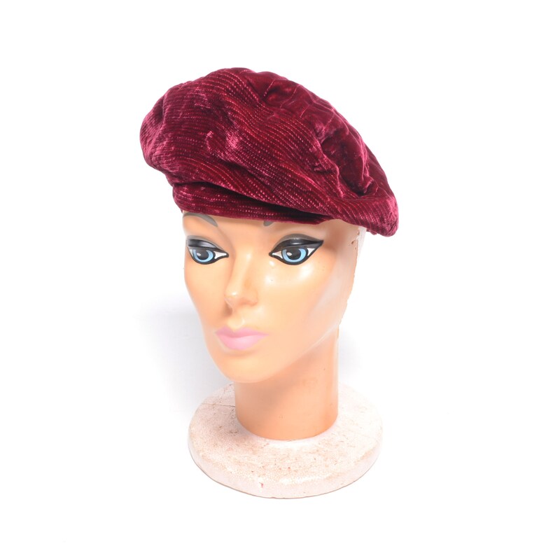 Velvet Beret - Etsy
