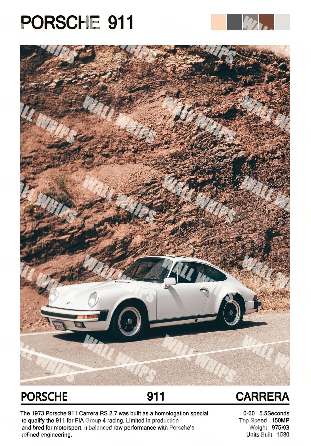 Porsche 911 Carrera Poster, Porsche 911, Car Poster, Porsche Prints ...