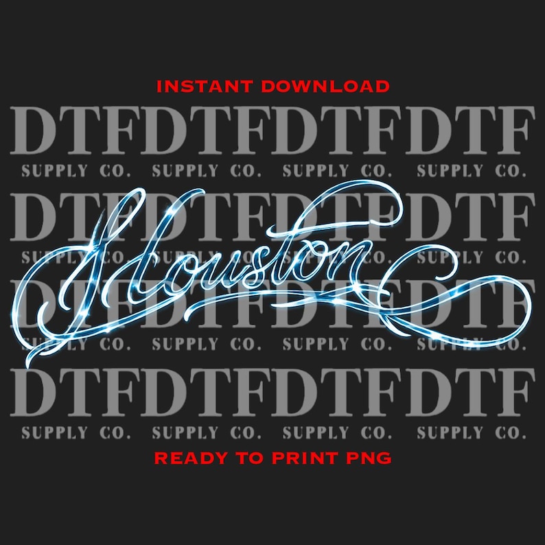 Icy Houston Png **DIGITAL DOWNLOAD** - Etsy