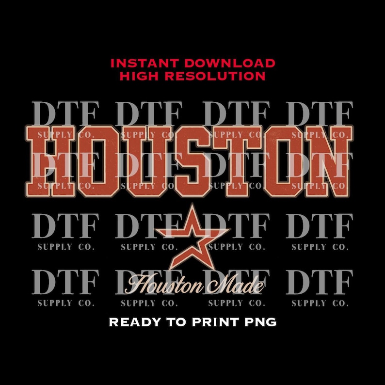Houston Made **DIGITAL DOWNLOAD** - Etsy
