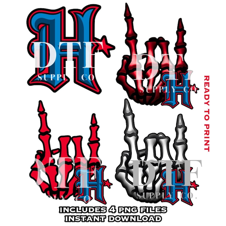 Houston Texans Skeleton Hand PNG **DIGITAL DOWNLOAD** - Etsy