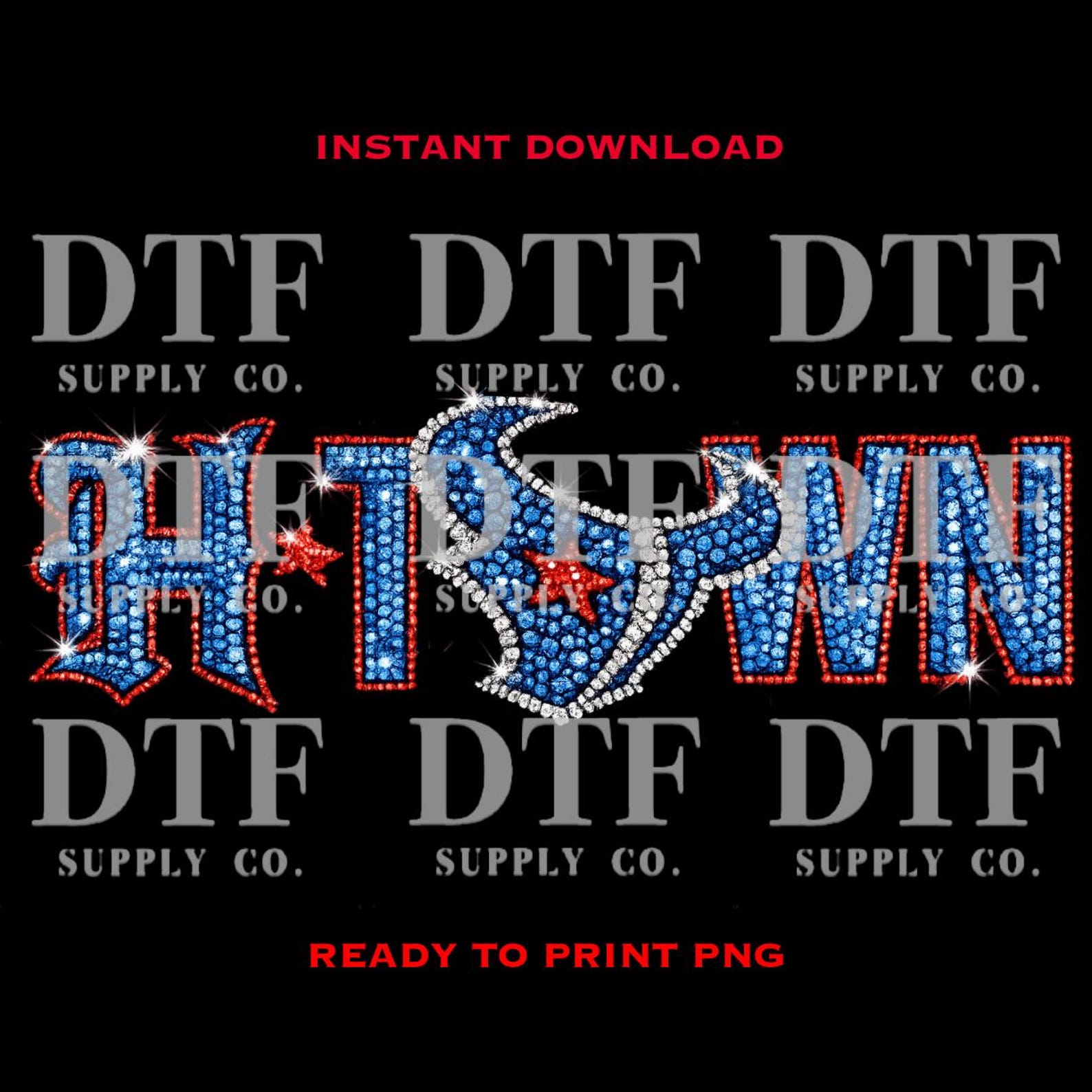 Htown Diamond Bull Png**digital DOWNLOAD** - Etsy
