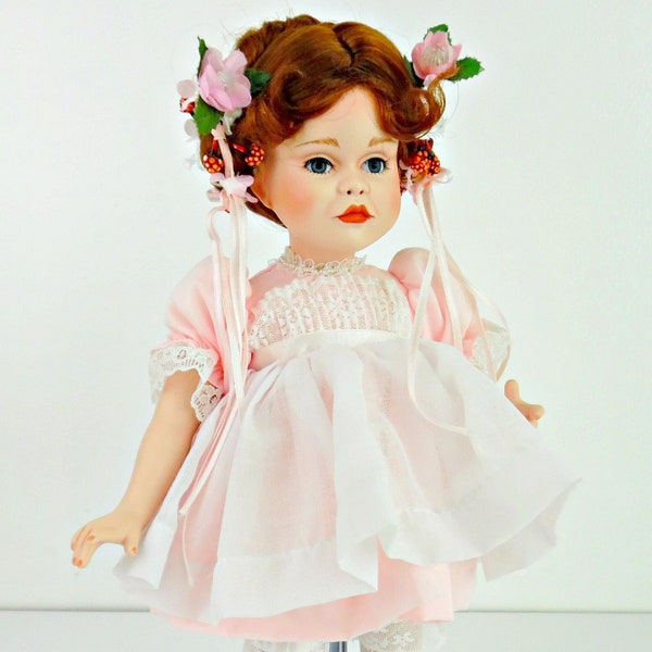Porcelain Doll Pink Dress - Etsy