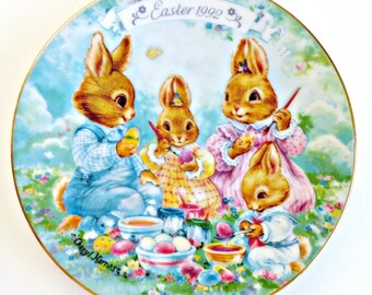 Avon Easter Plate - Etsy