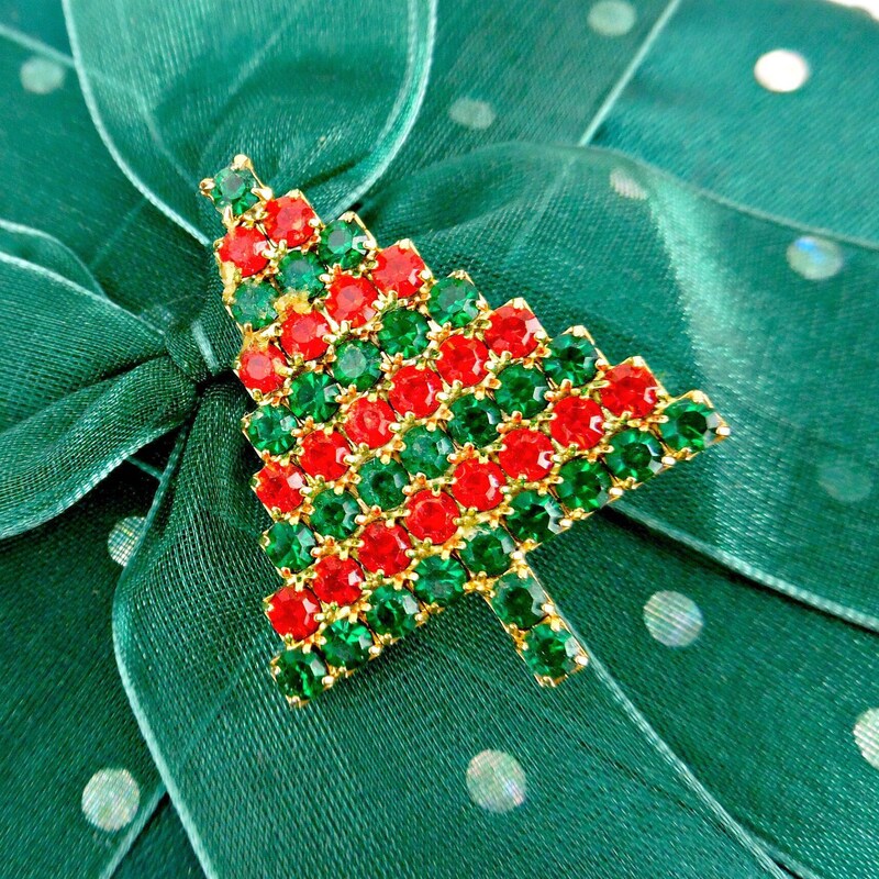 Christmas Tree Pin - Etsy