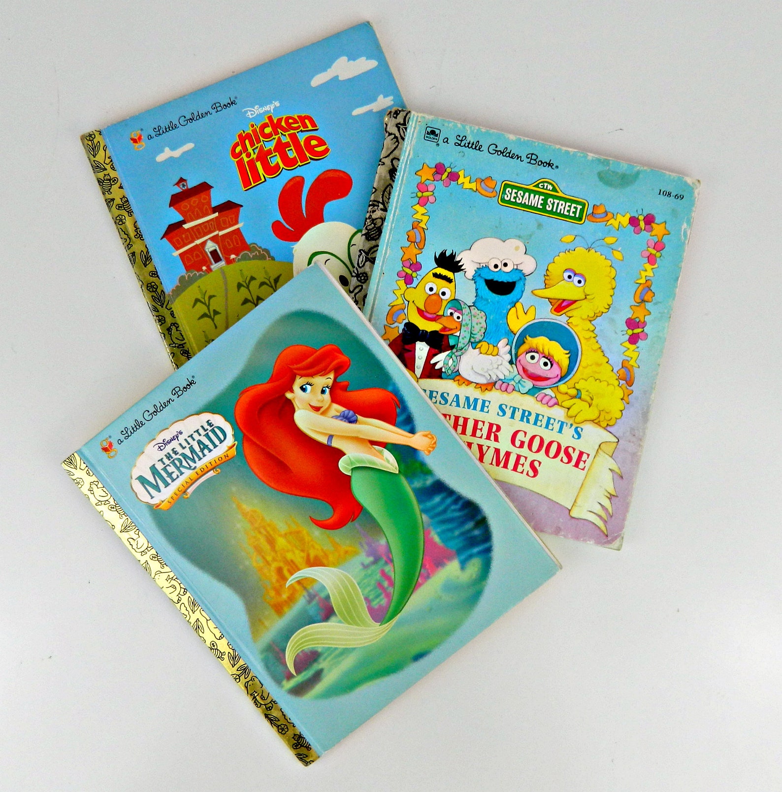 Vintage Little Golden Books Collection of 3 the Little - Etsy