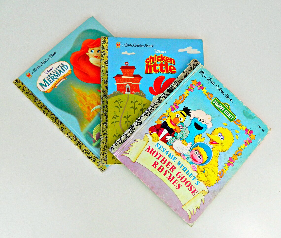 Vintage Little Golden Books Collection of 3 the Little - Etsy
